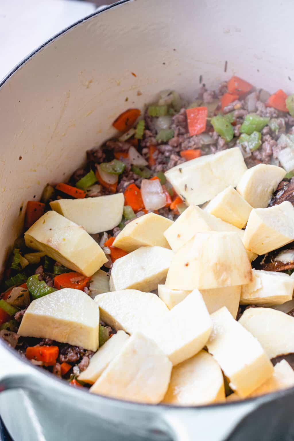 AIP/Paleo Minestrone Soup (Nightshade-free) • Heal Me Delicious