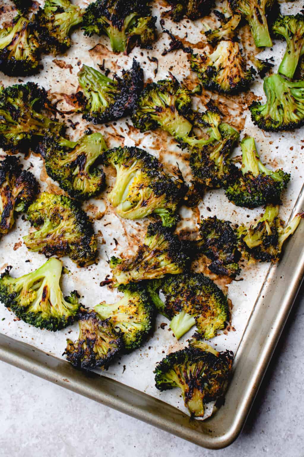 how to make smashed broccoli • Heal Me Delicious