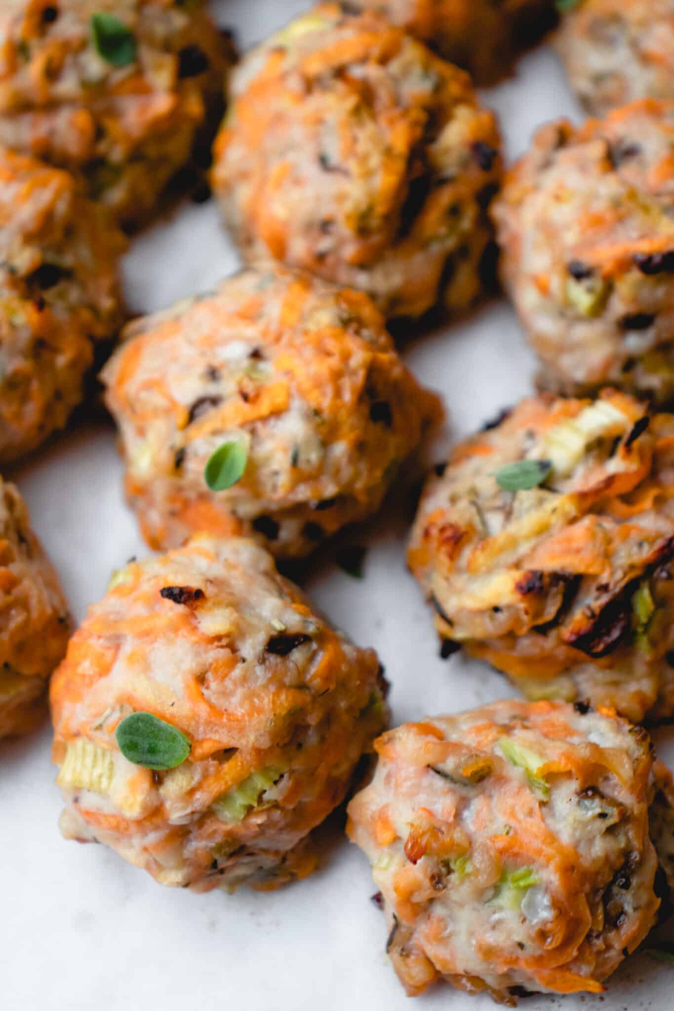 Egg-free AIP/Paleo Breakfast Meatballs • Heal Me Delicious