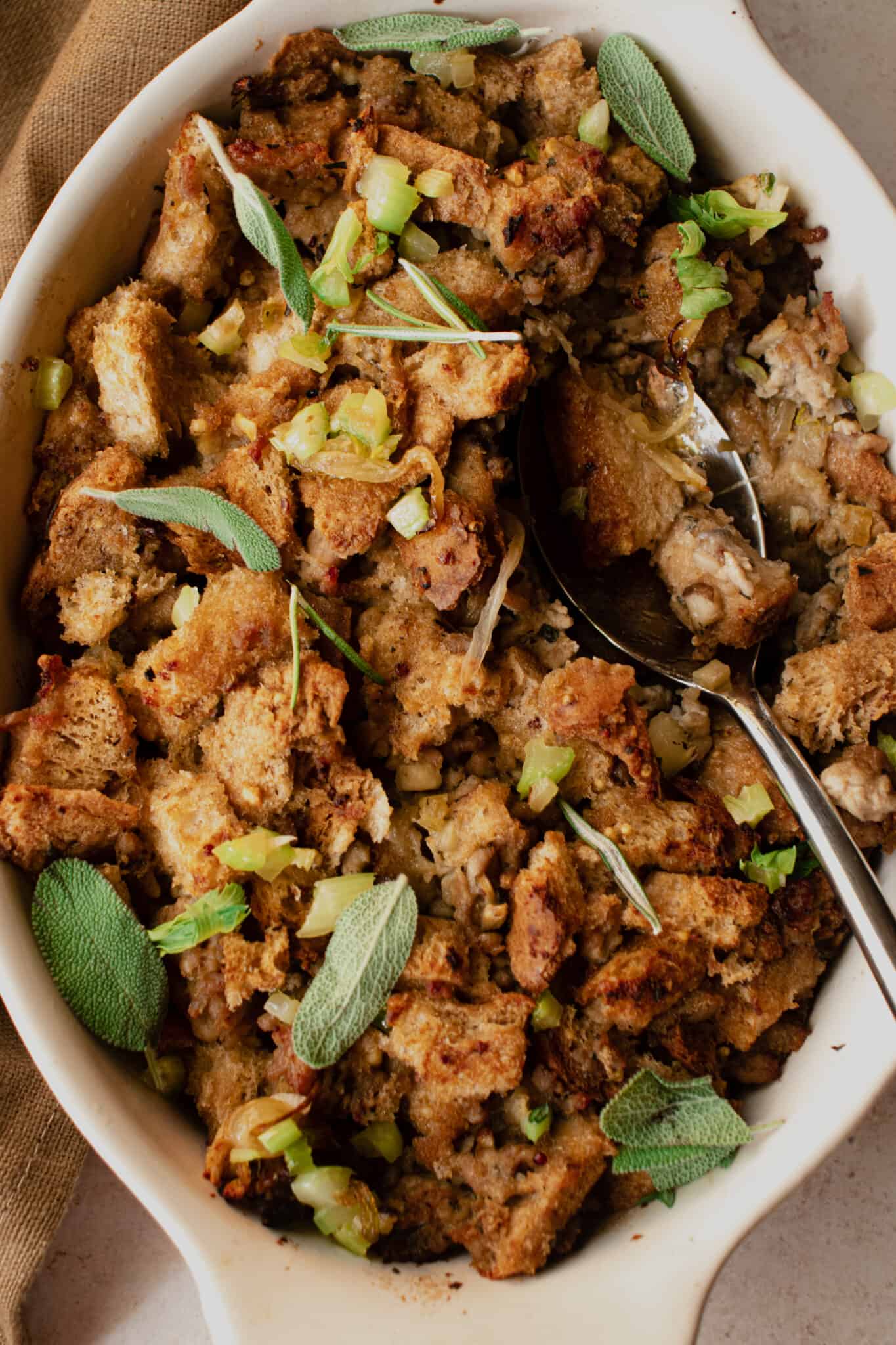 Gluten Free Stuffing without Eggs • Heal Me Delicious